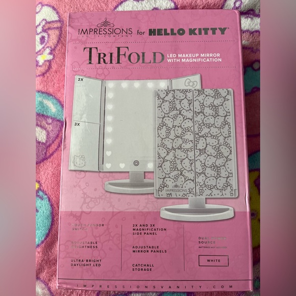 Impressions | Other | Impression Hello Kitty Tri Fold Led Makeup With ...